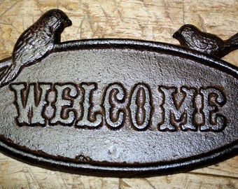 Cast iron plaque | Etsy