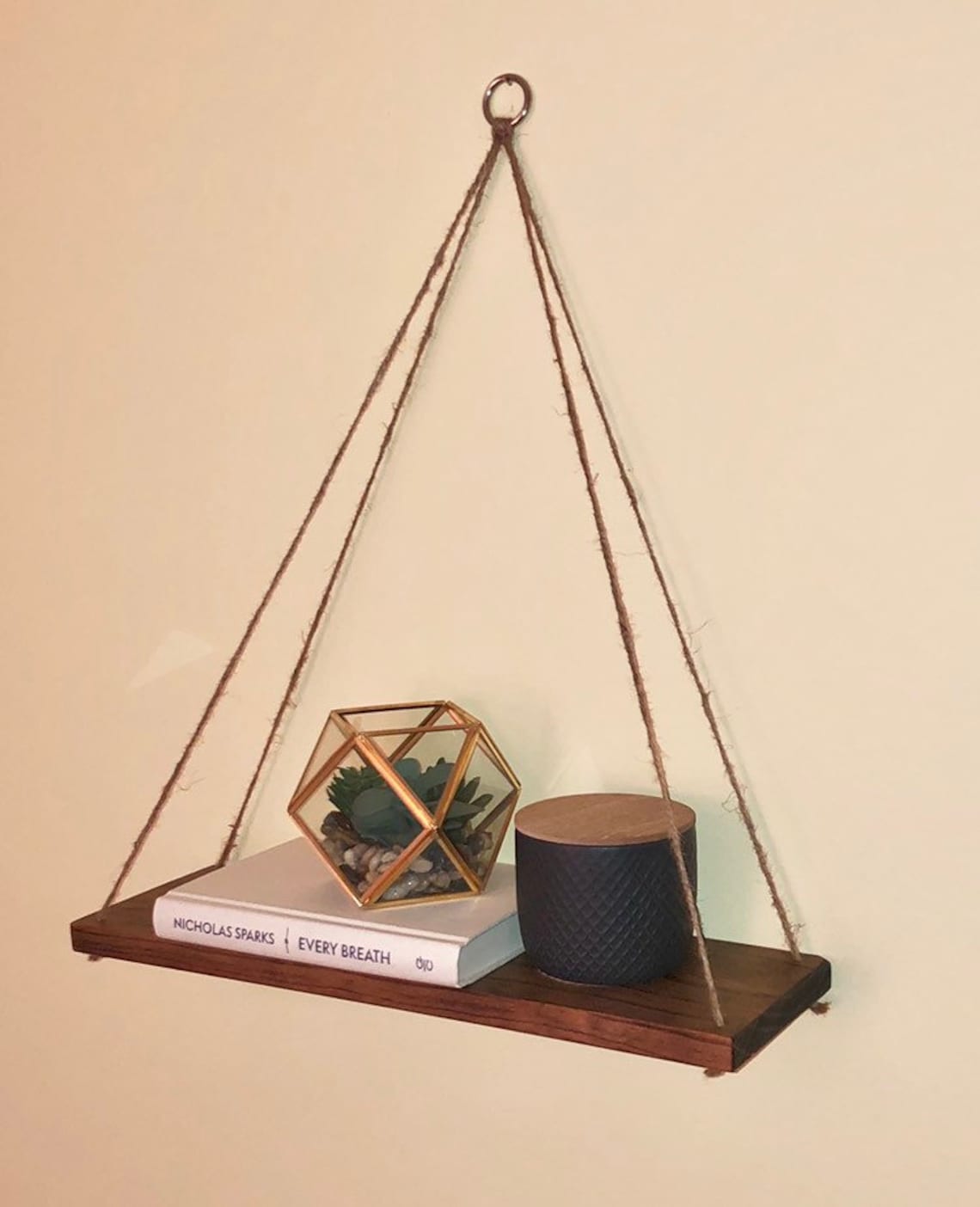 Hanging Shelf Swing Shelf Floating Shelf Wooden Shelf - Etsy