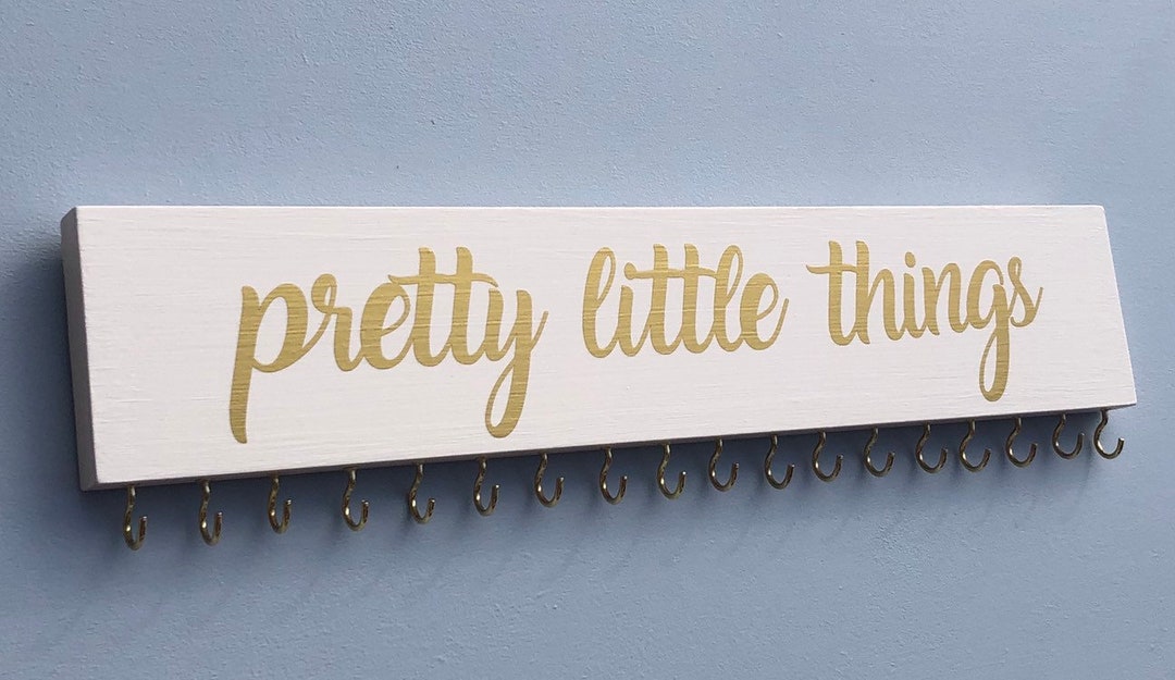 Necklace Holder Pretty Little Things Necklace Holder - Etsy