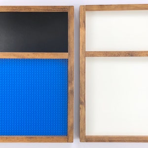 Personalized Building Blocks Tray With Side Compartment and Dry Erase ...