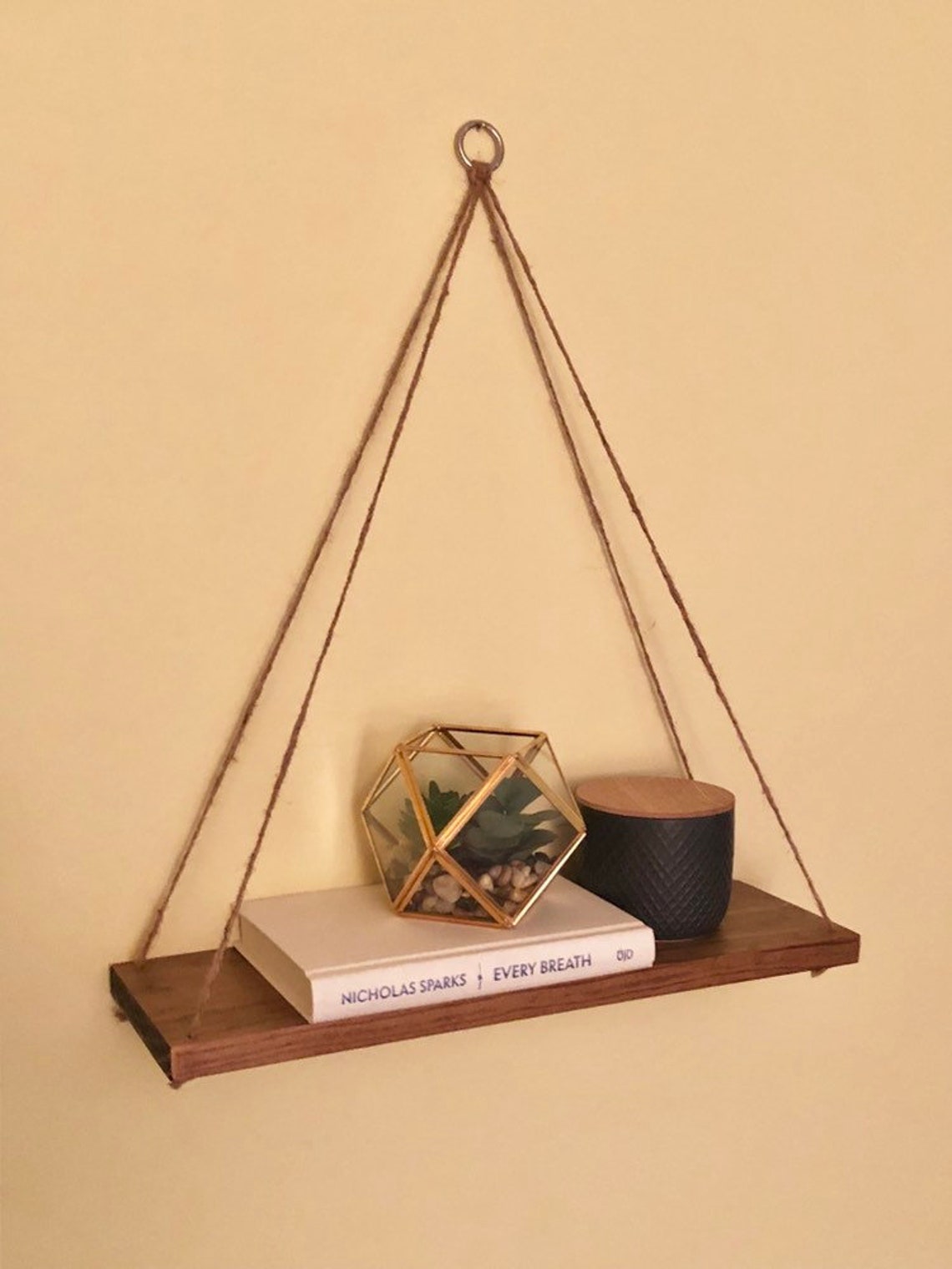 Hanging Shelf Swing Shelf Floating Shelf Wooden Shelf - Etsy