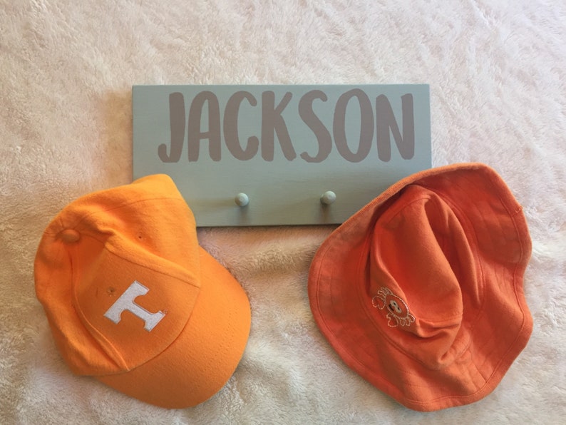 Personalized Boys Room Decor Custom Boys Hat Rack - Etsy