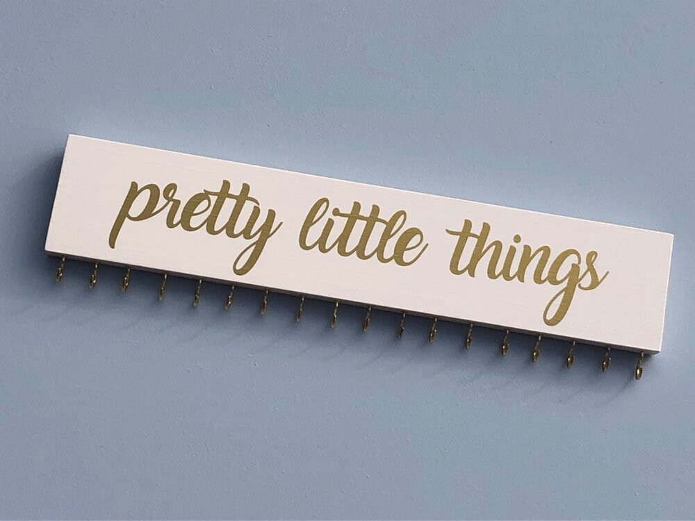 Necklace Holder Pretty Little Things Necklace Holder | Etsy
