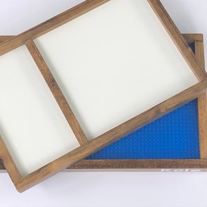 Personalized Building Blocks Tray With Side Compartment and Dry Erase ...