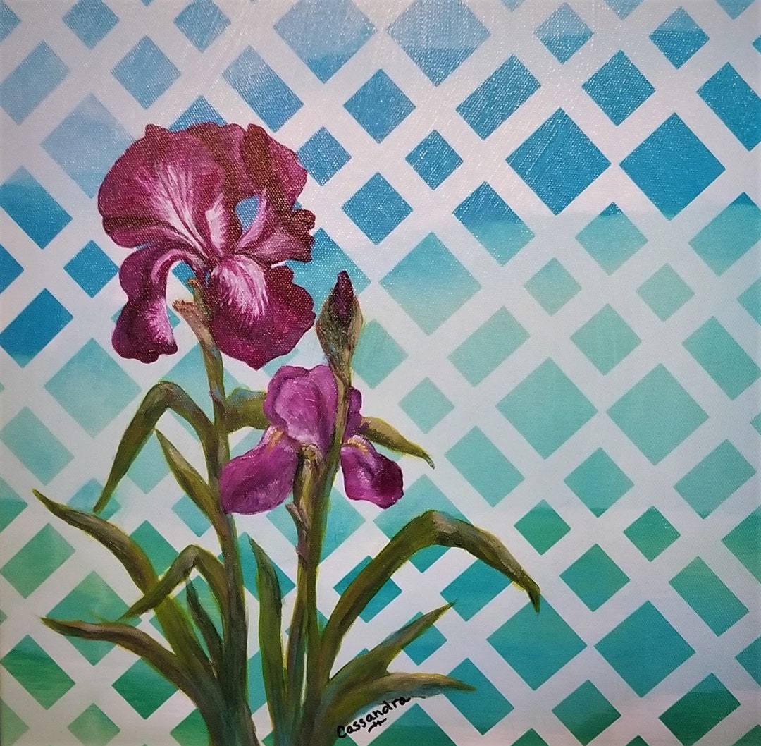 IRIS is a One of a Kind, Collectible Original Art, Artist Created ...