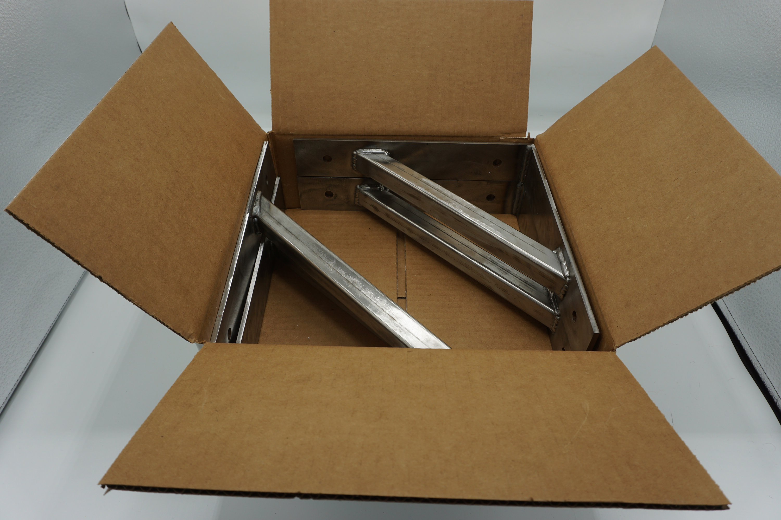 Bracket L Shaped With 45 Degree Brace - Etsy