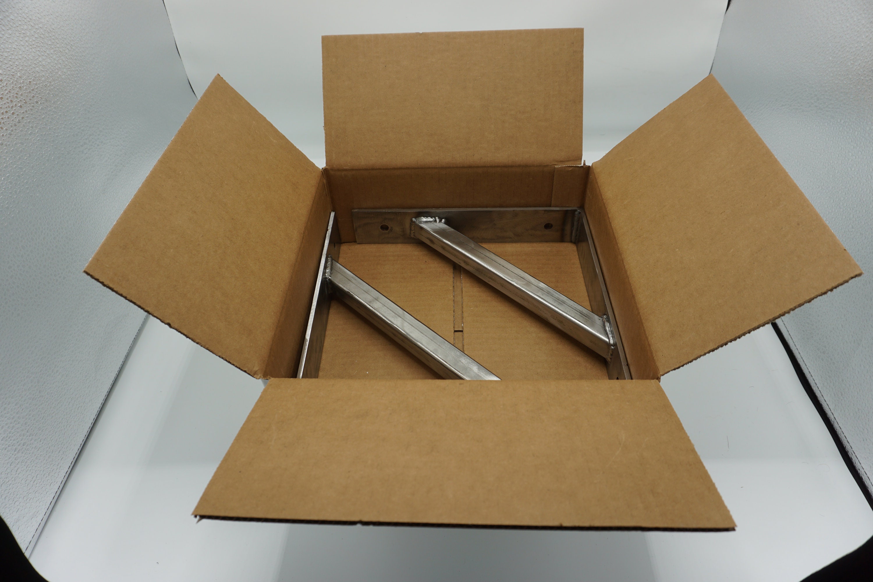 Bracket L Shaped With 45 Degree Brace - Etsy