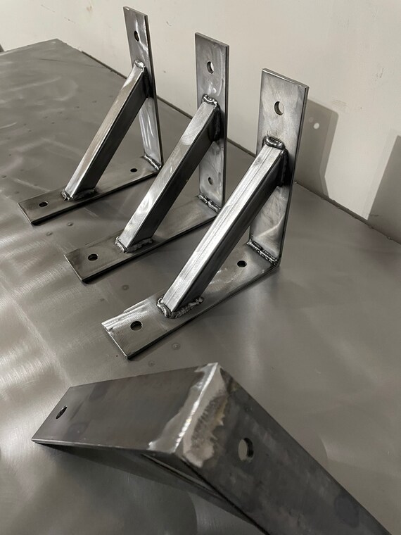 Bracket L Shaped With 45 Degree Brace - Etsy Australia