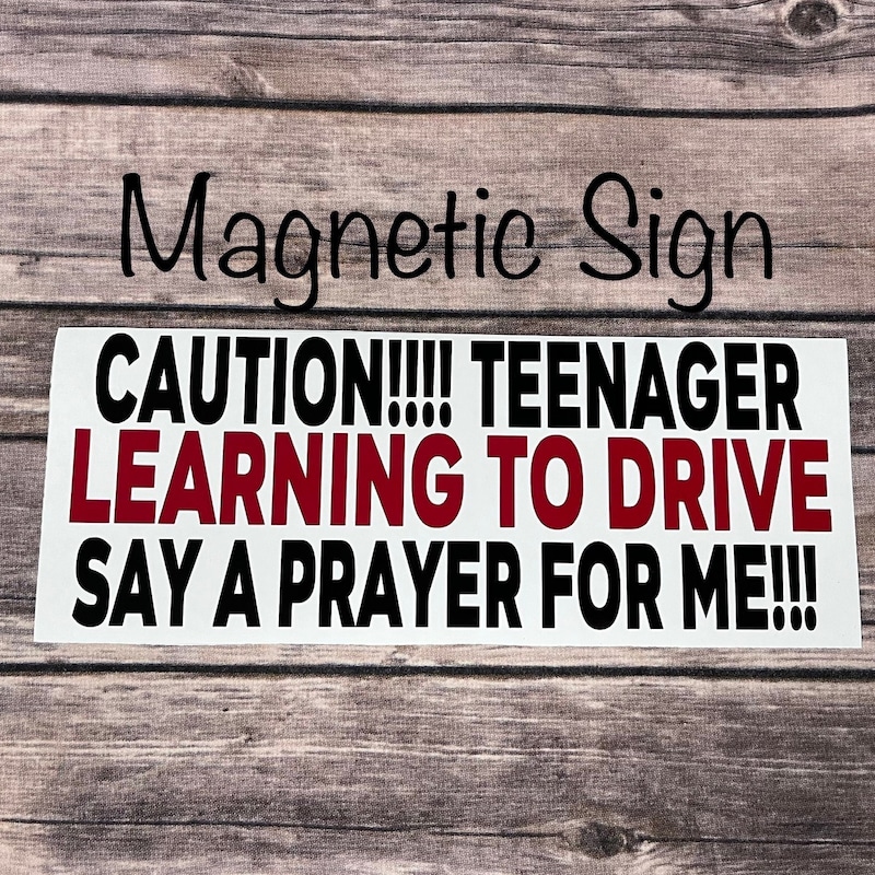 Caution Bad Driver - Etsy