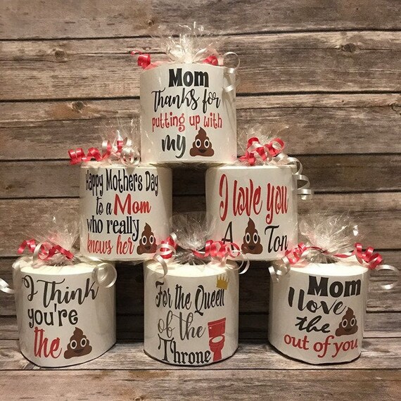 Mothers Day Gift Toilet Paper Gag Gift Mom Gift Mothers Day Gag Gift Mom Gag Gift Unique Gift Mothers Day Useful Gift Etsy