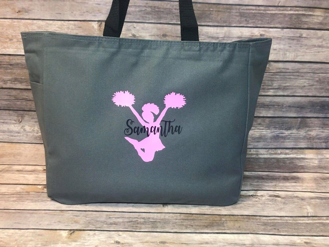 Cheerleader Gift, Cheerleader Bag, Cheer Bag, Cheer Tote Bag, Cheer ...