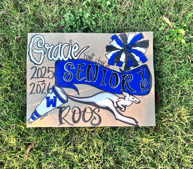 Back to School, First Day Of, Handheld Banners - Etsy