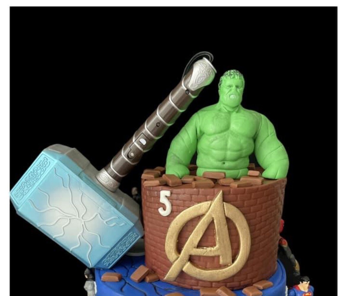 Hulk Edible Fondant Cake Toper Cake Decoration - Etsy