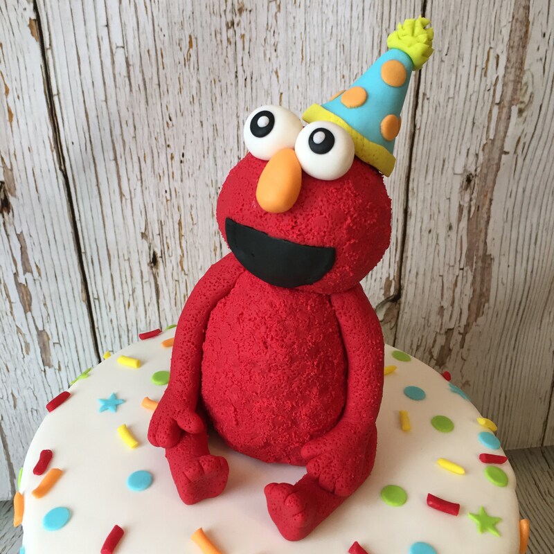 Elmo Cake Topper - Etsy