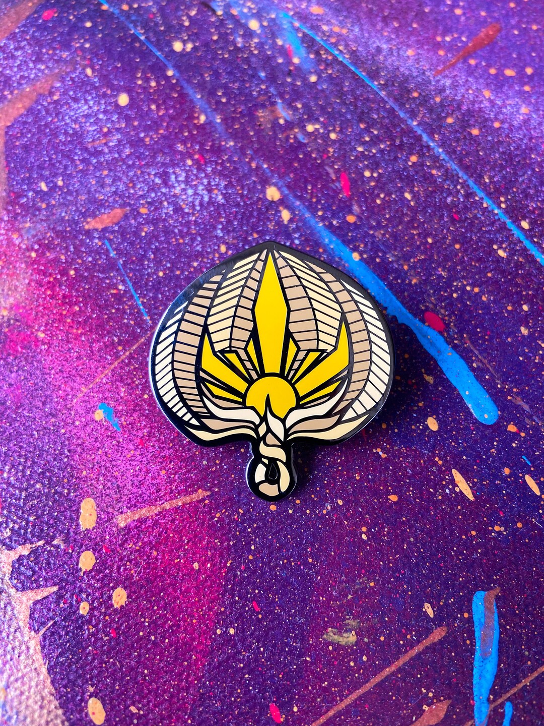 Pamaypay Fan Enamel Pin - Etsy