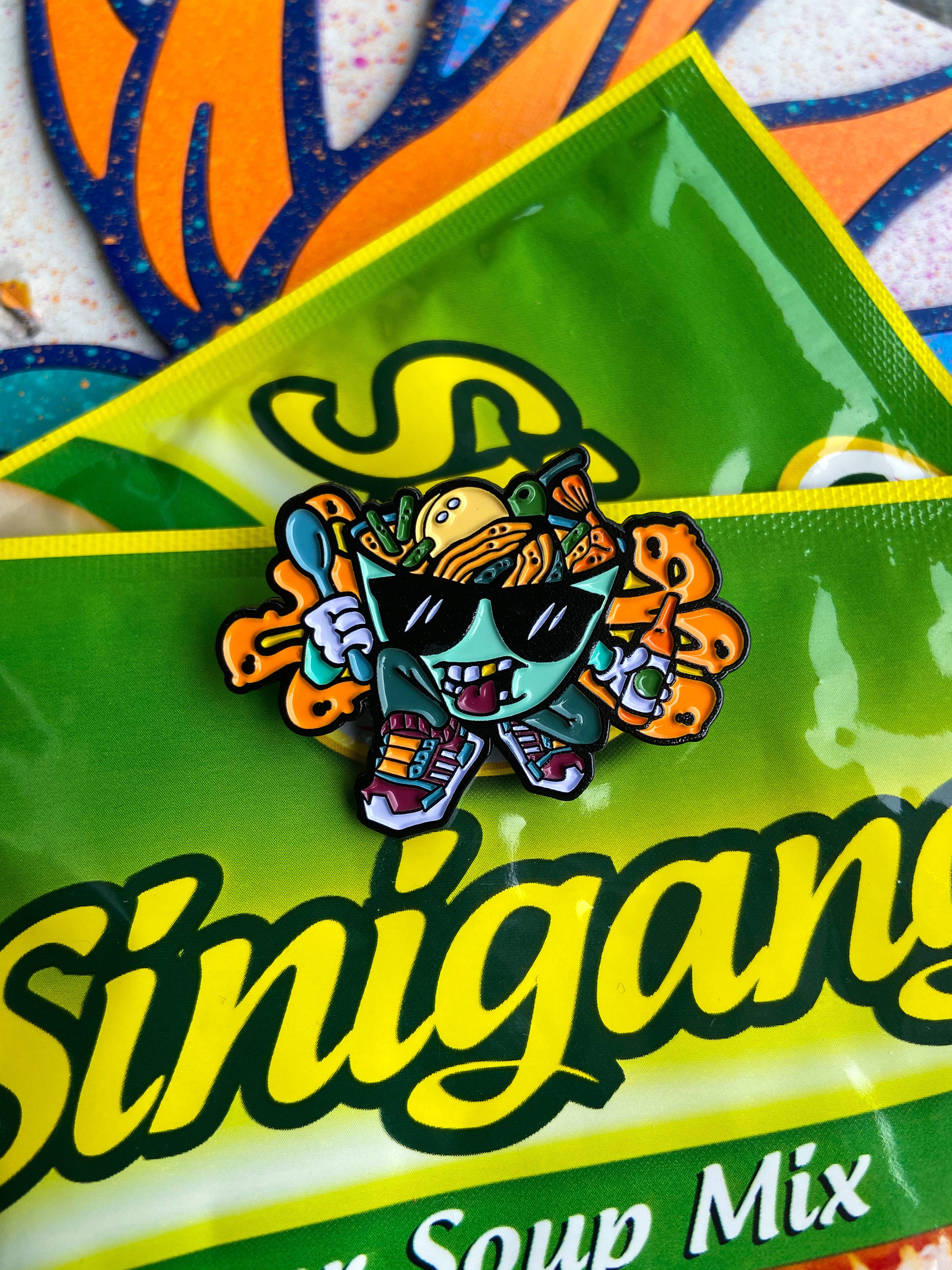 Silog Boyz: Series 1 Filipino Enamel Pins - Etsy