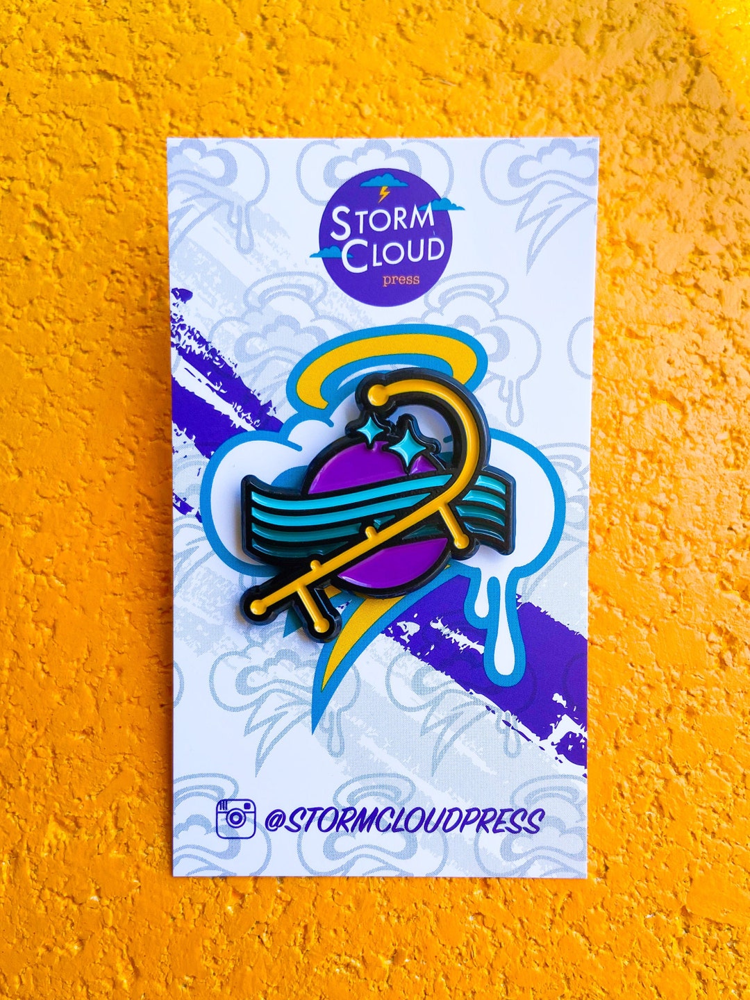Magic Back Massager Enamel Pin - Etsy