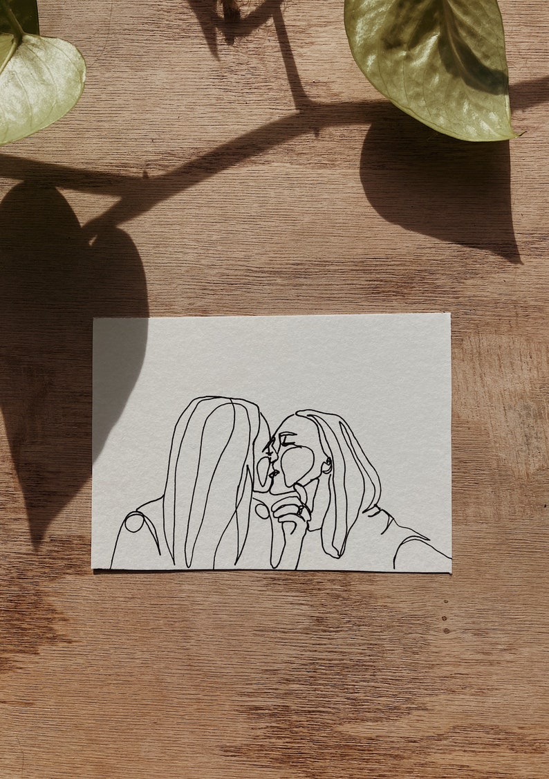 Tiny Line Art - Etsy