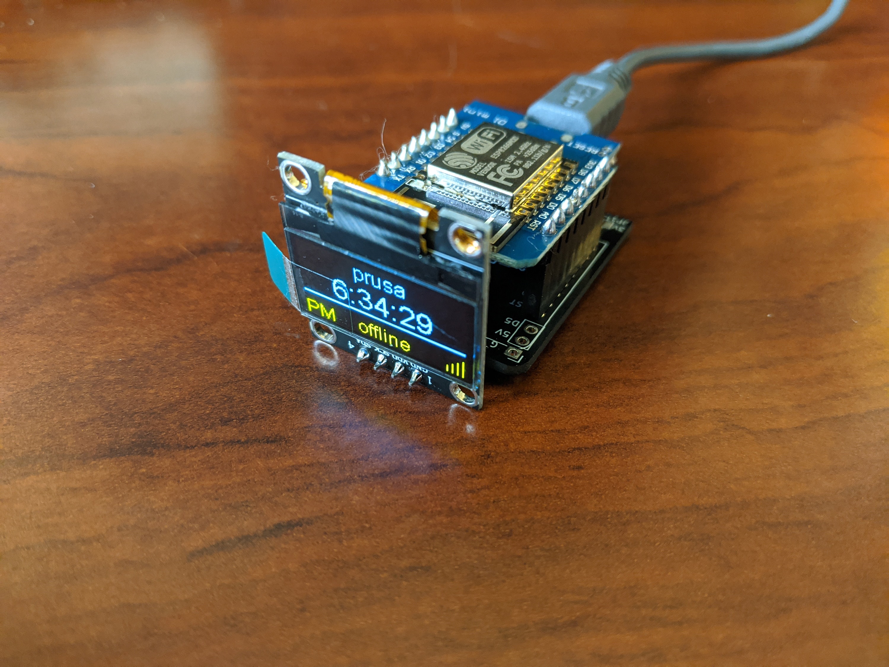 Octoprint 3D Printer Monitor Kit With OLED Display Firmware - Etsy UK