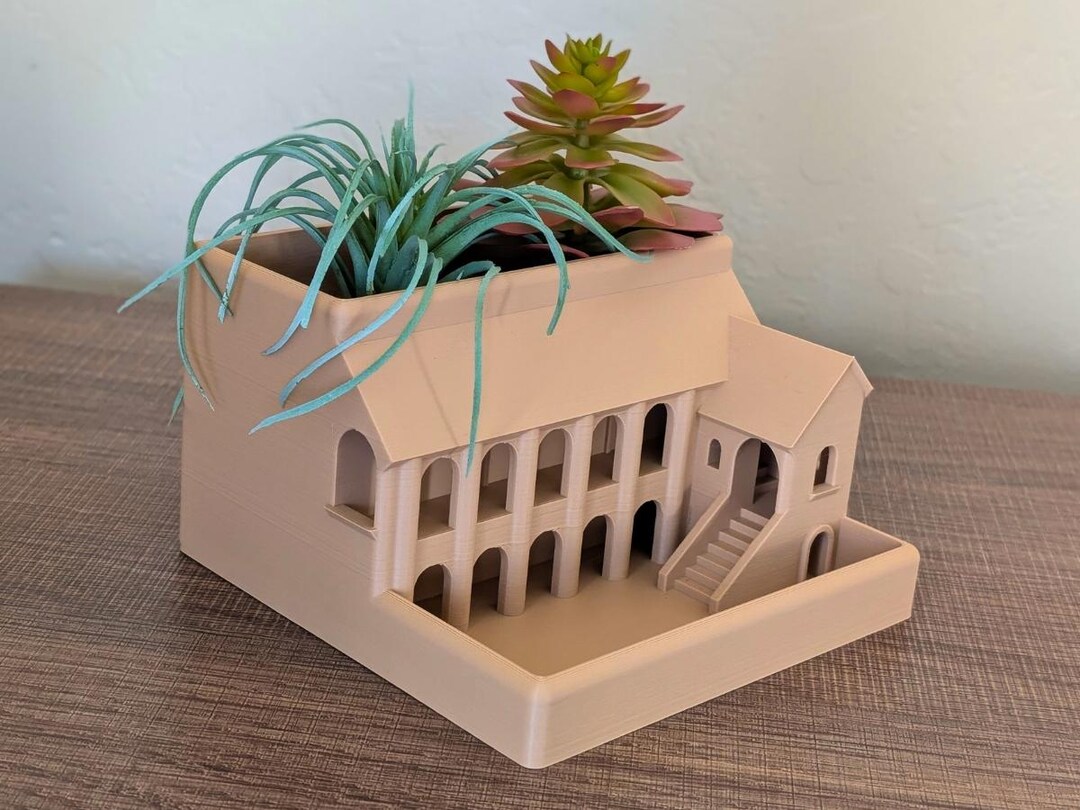 Arcus Villa 3d-printed Succulent Pot - Etsy