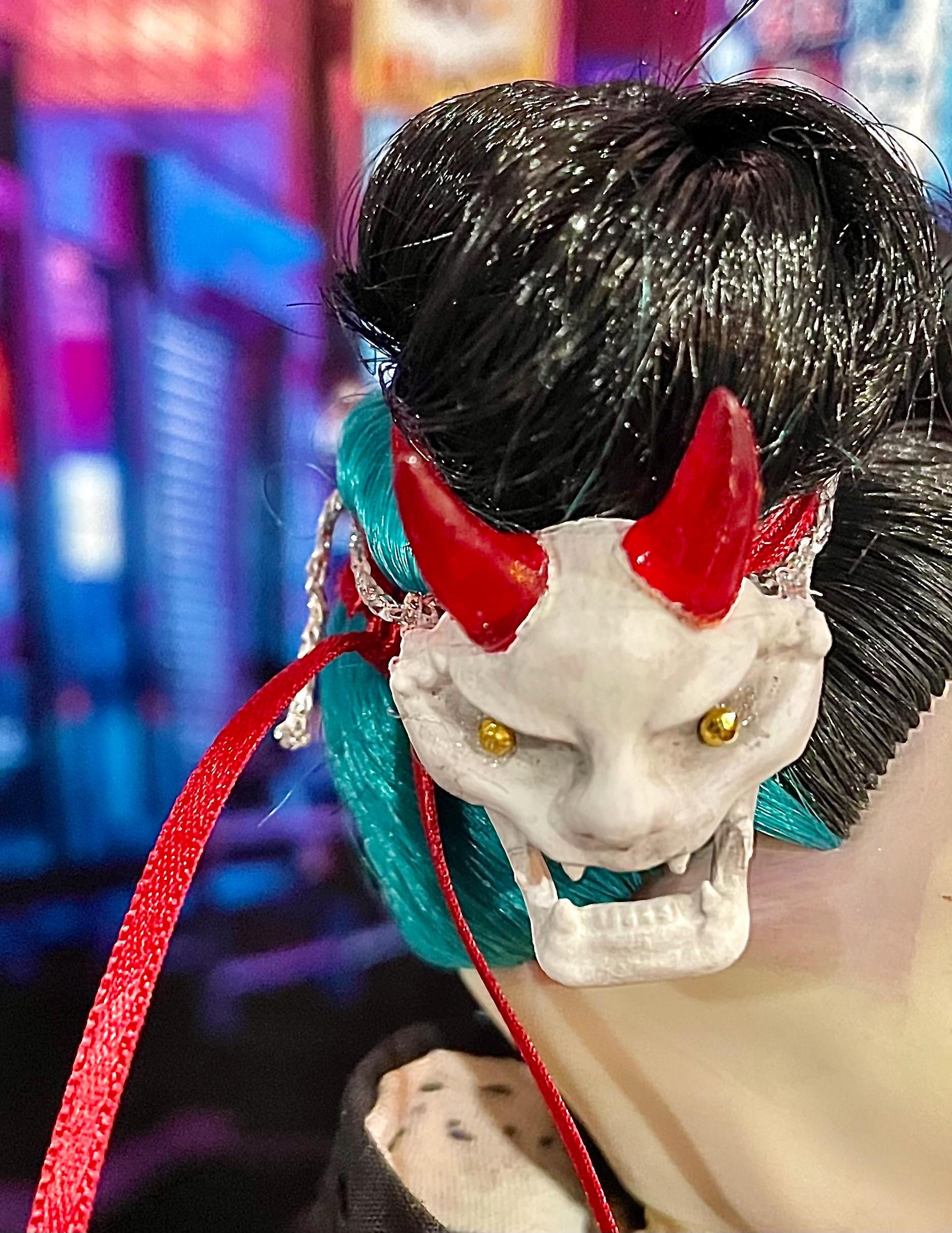 Japanese Yokai Doll Repaint ( Hone Onna V2) - Etsy