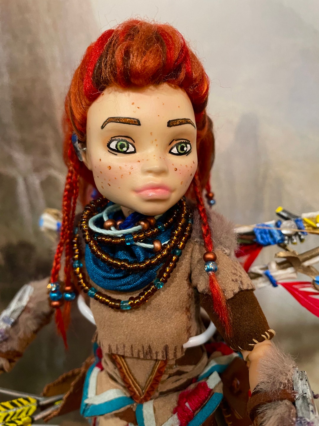 Video Game Doll Repaint - Etsy