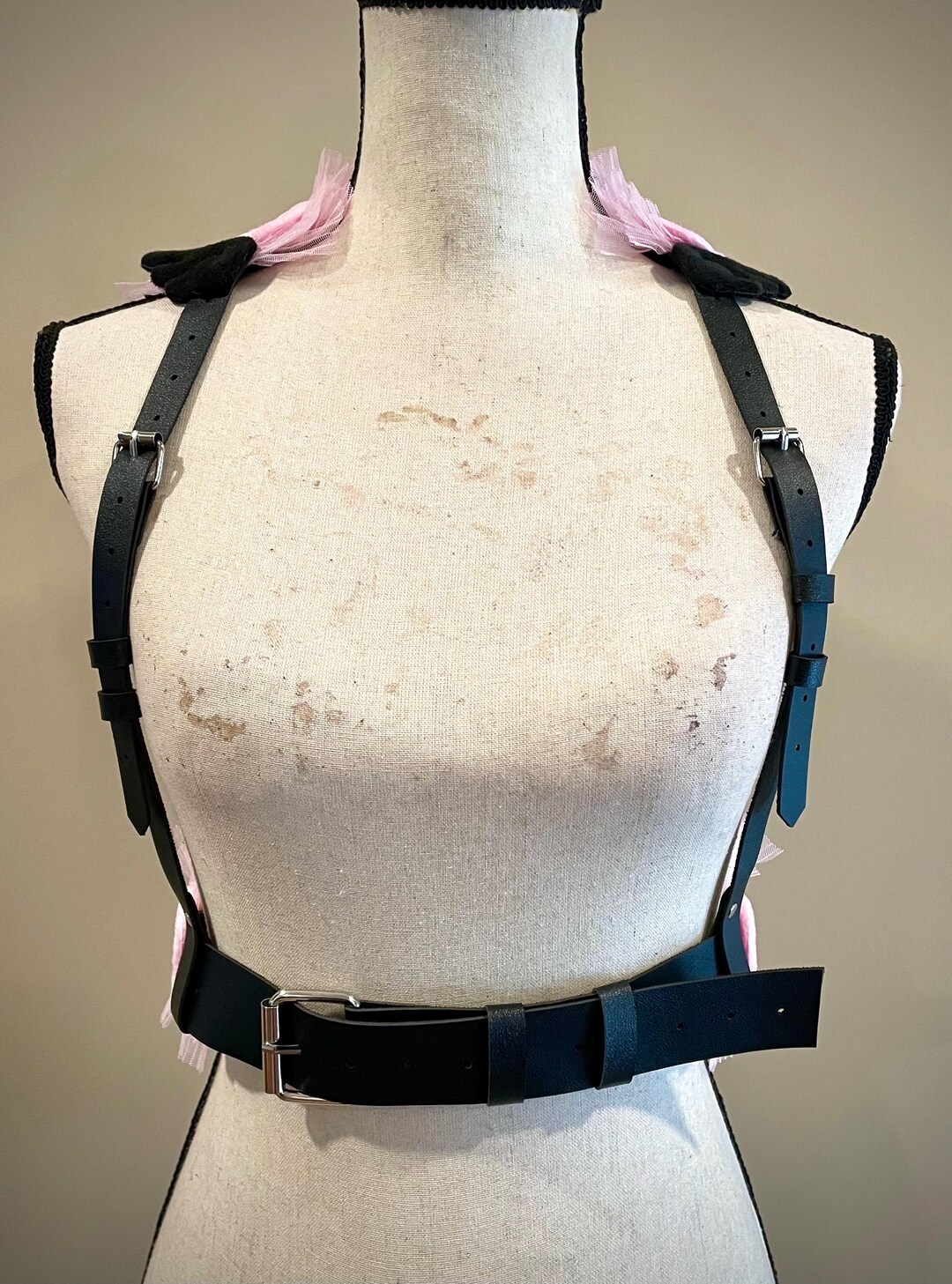 Pastel Goth Anime Flutter Harness - Etsy