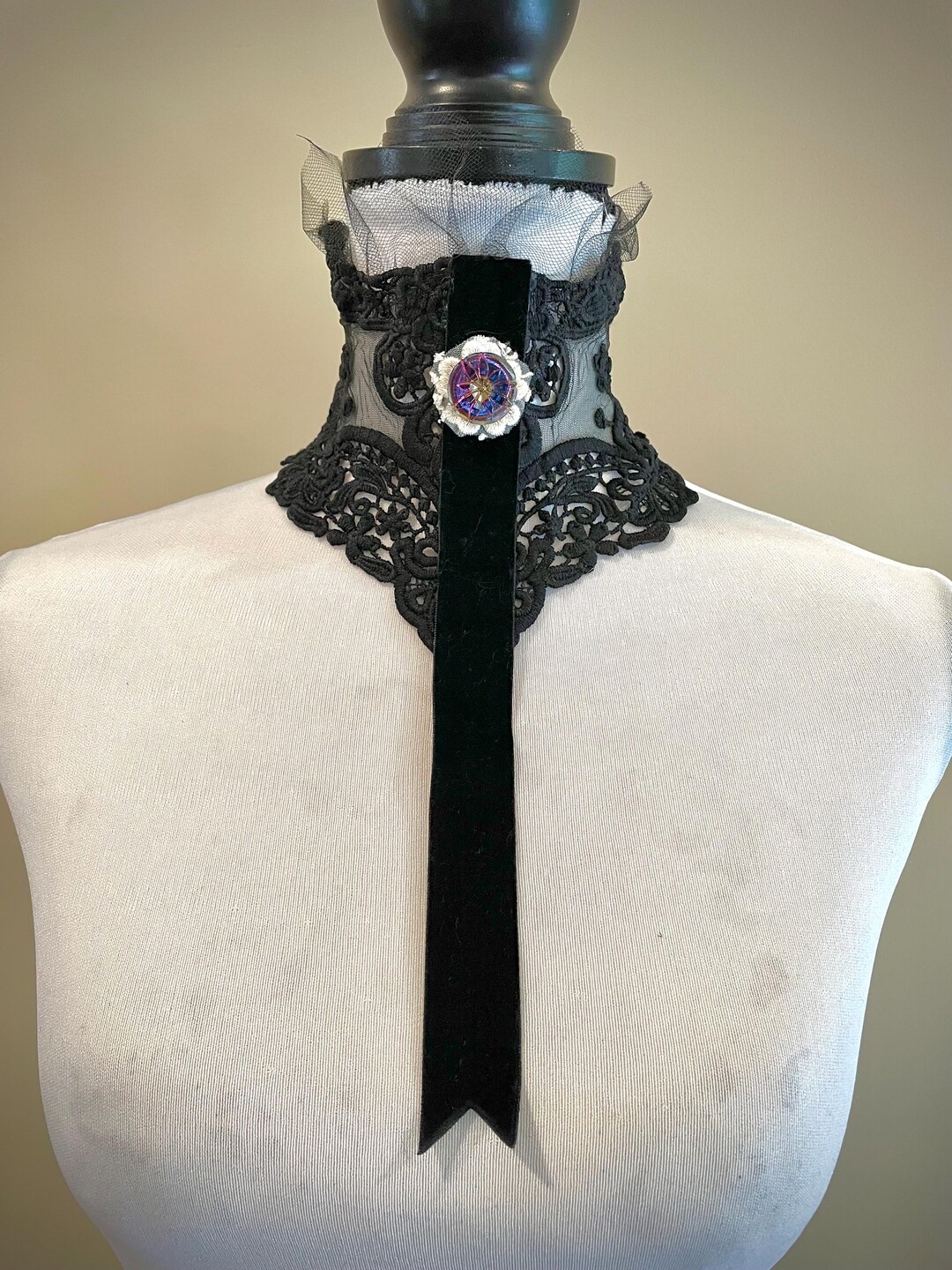 Tall Dark and Choke Me Choker - Etsy