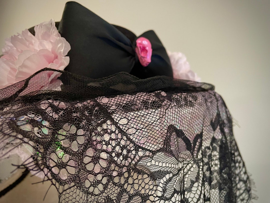 Pastel Goth Bonnet - Etsy