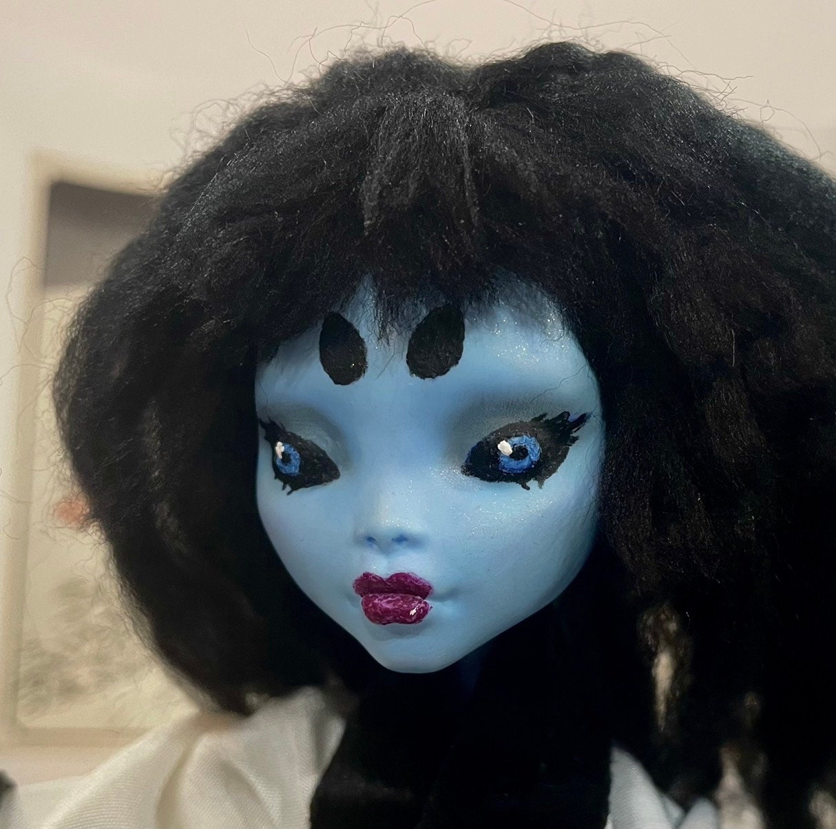 Yokai Doll Repaint YUKI Onna/snow Woman - Etsy