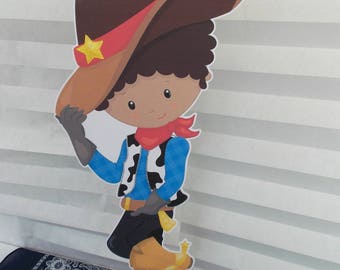 Cowboy centerpiece | Etsy