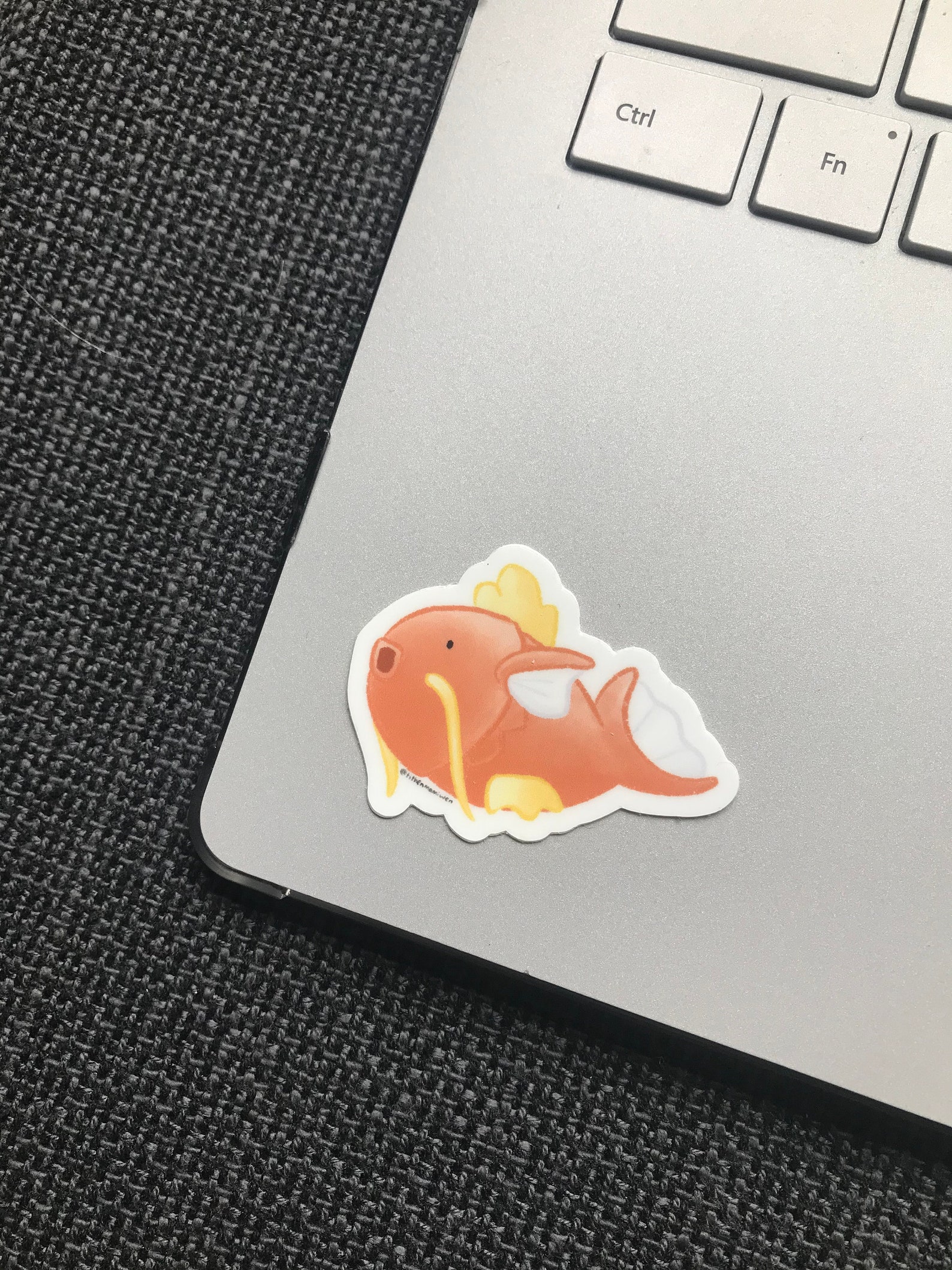Chunky Pokémon Magikarp Sticker - Etsy