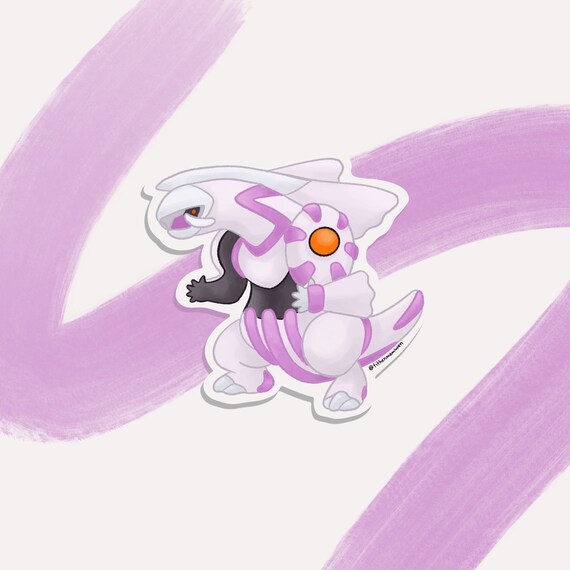 Pink Pokemon Dialga Drawing