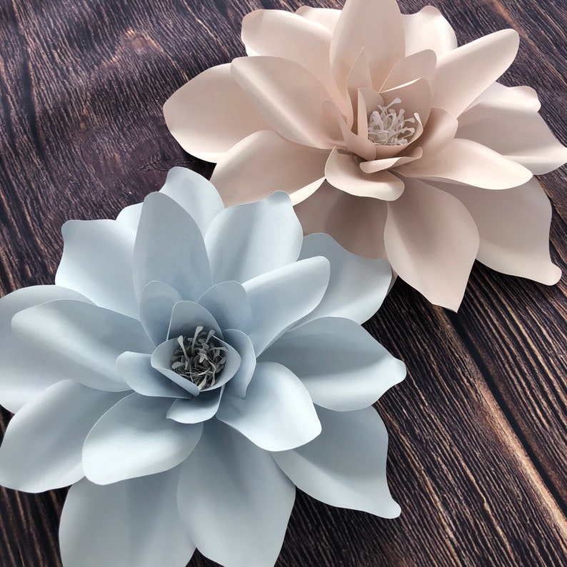 SVG Extra Large Michaela Blossom Template Paper Flower - Etsy