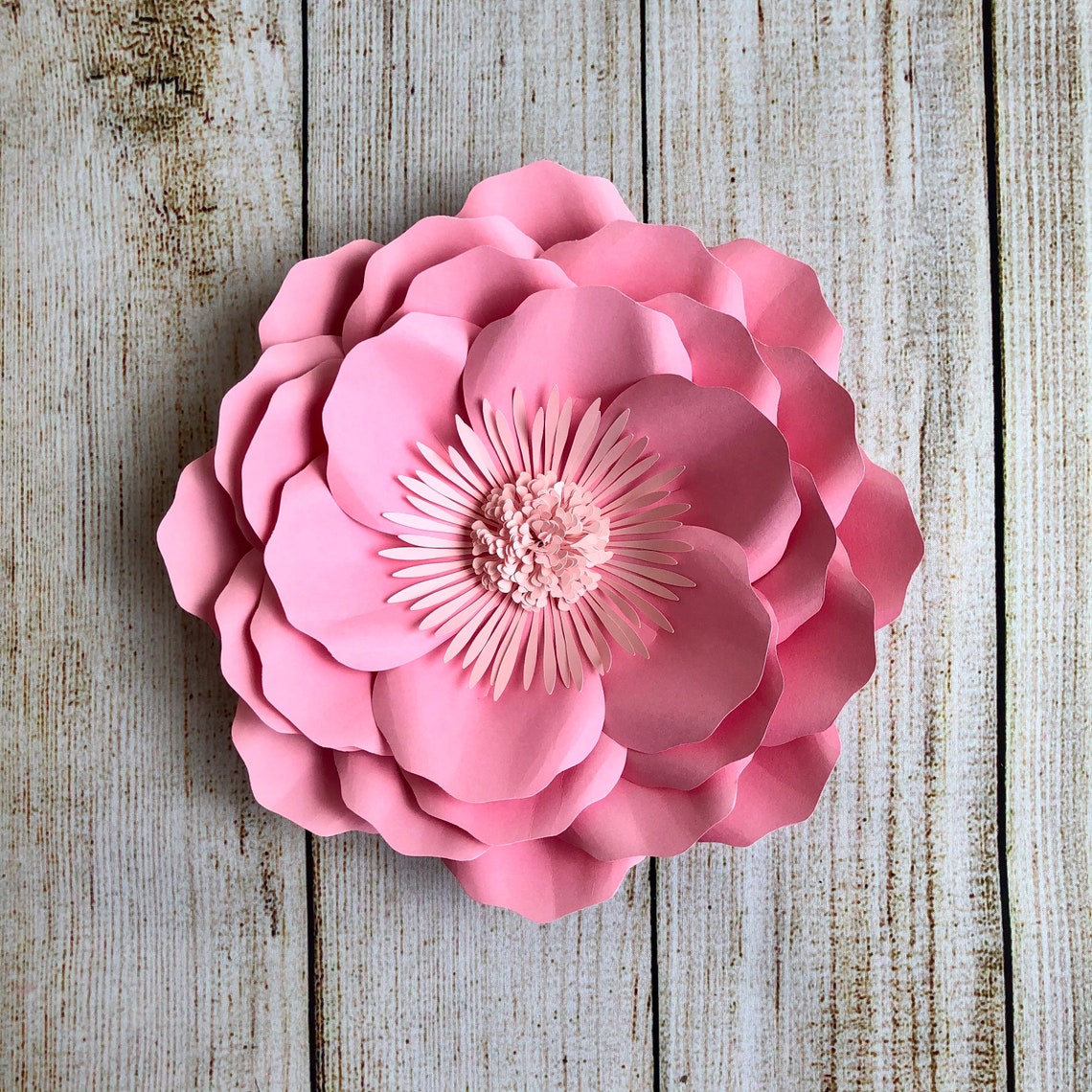 SVG Large Marbella Flower Template Paper Flower SVG Digital - Etsy