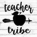 Teacher Tribe Svg Teacher Svg Teach Svg School Svg Back to | Etsy