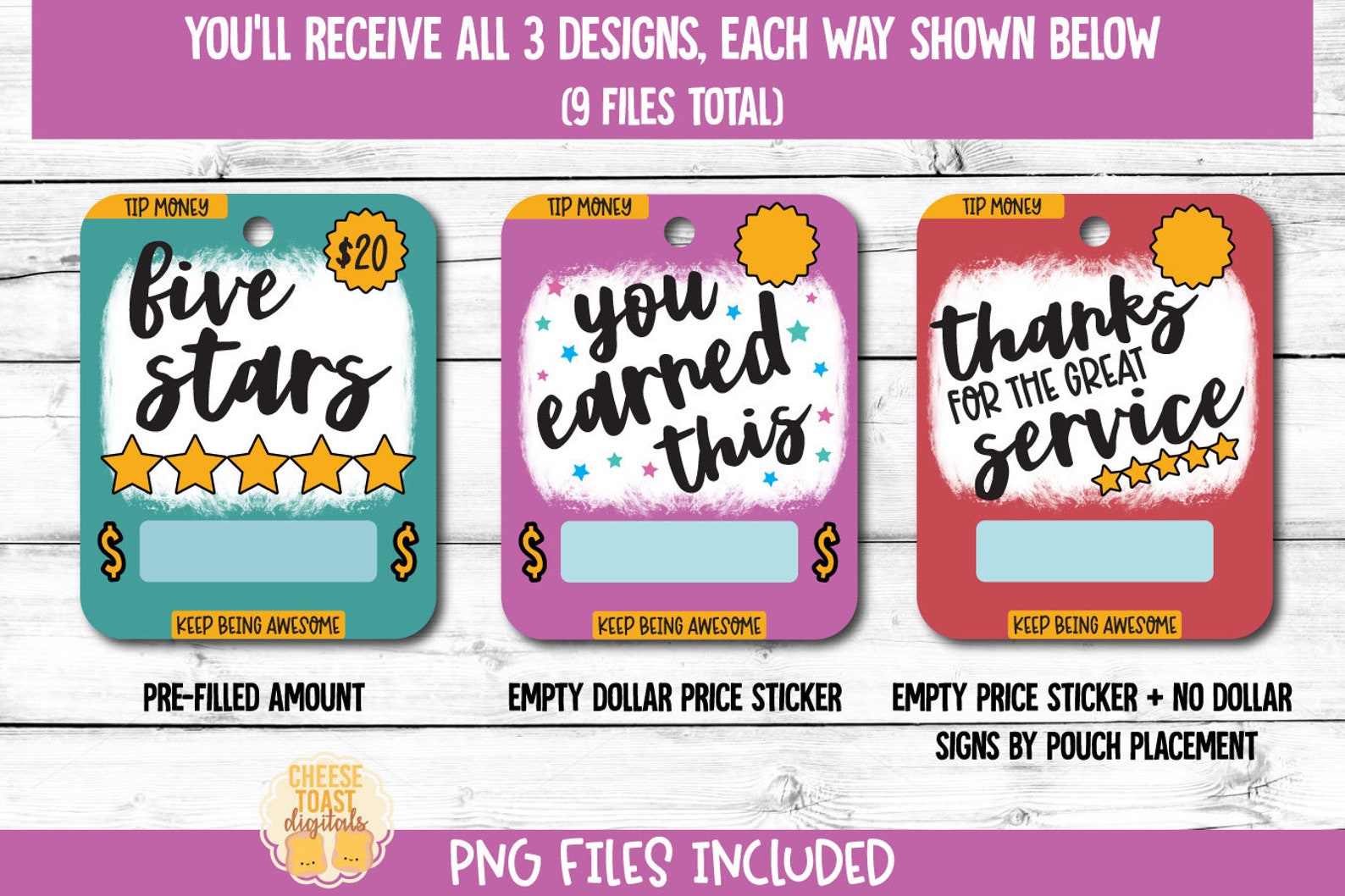 Printable Tipping Money Card Thank You Card Money Holder - Etsy