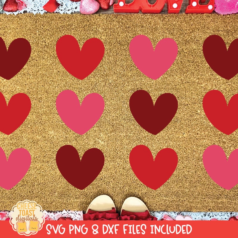 Heart Doormat - Etsy