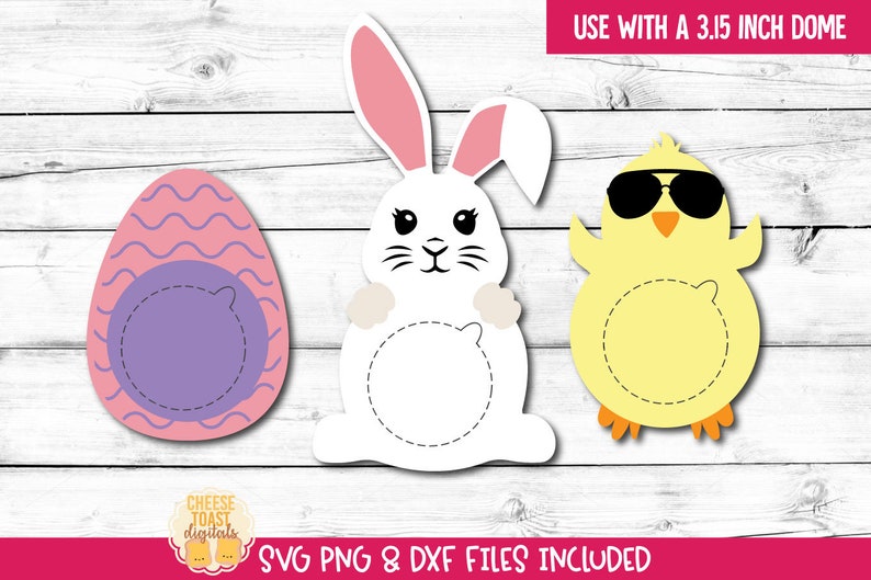 Easter Candy Dome SVG Bundle Candy Holder SVG Party Favor - Etsy