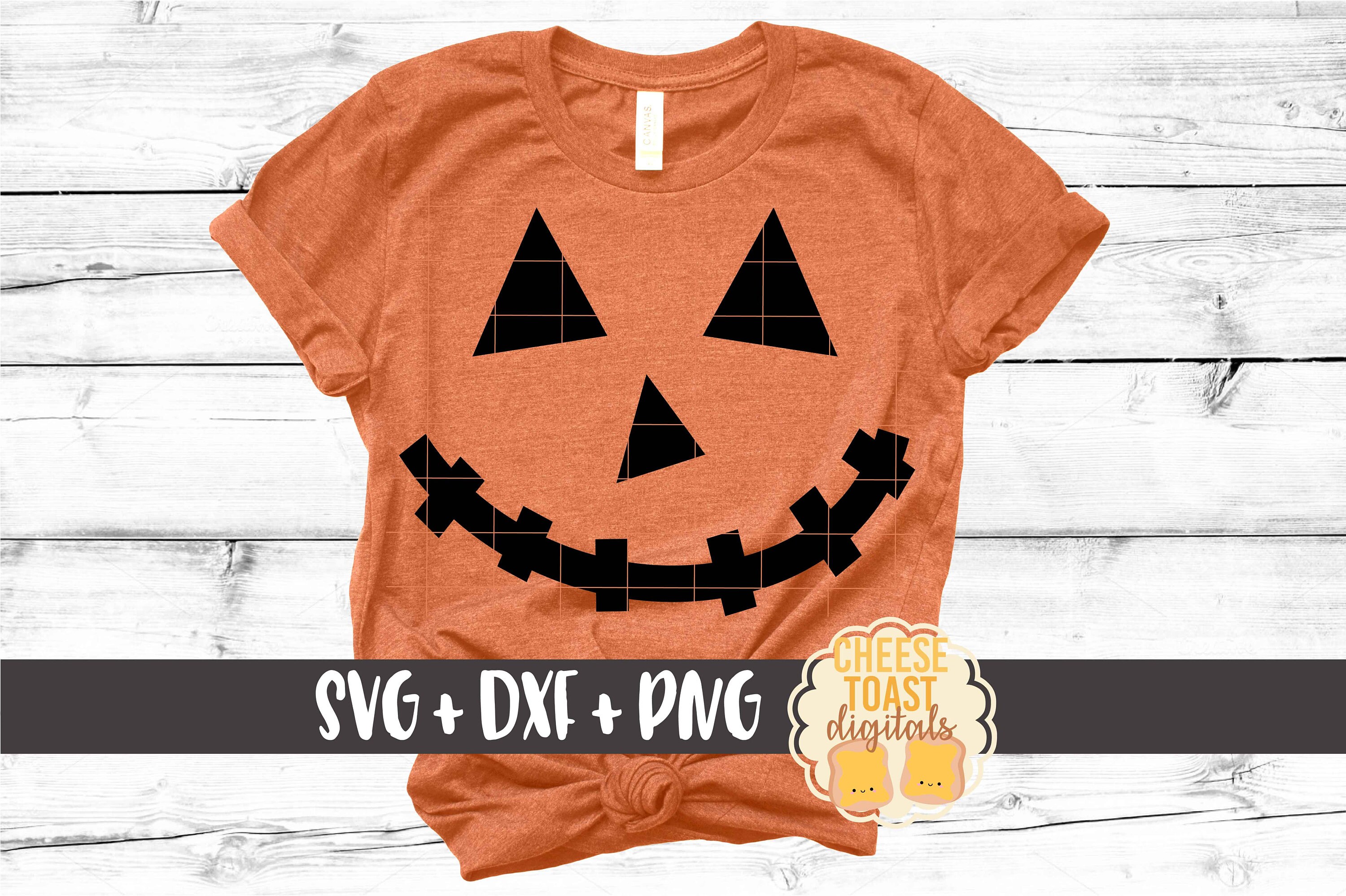 Caras de calabaza SVG PNG DXF cut files calabaza svg otoño - Etsy España