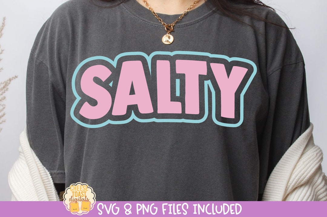 Salty SVG, Salty Png, Summer SVG, Beach Svg, Summer PNG, Retro Png ...