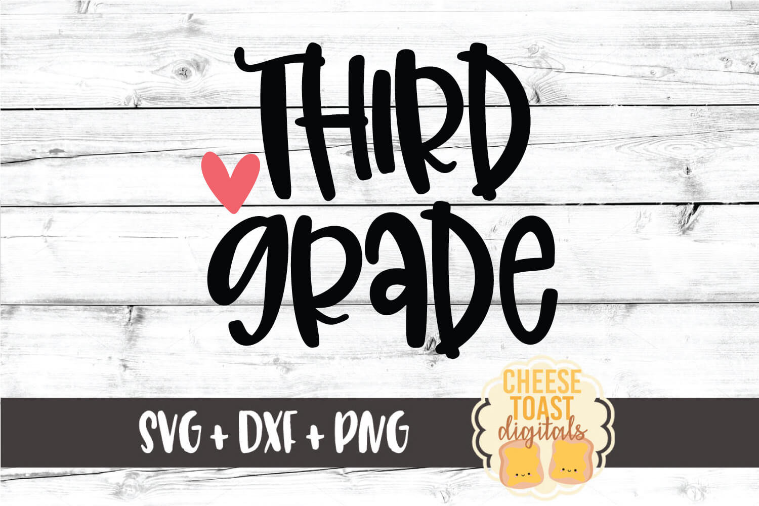 Third Grade SVG PNG DXF Cut Files 3rd Grade Shirt Back to - Etsy