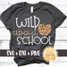 Wild About School SVG Bundle Leopard Print Apple Back to - Etsy
