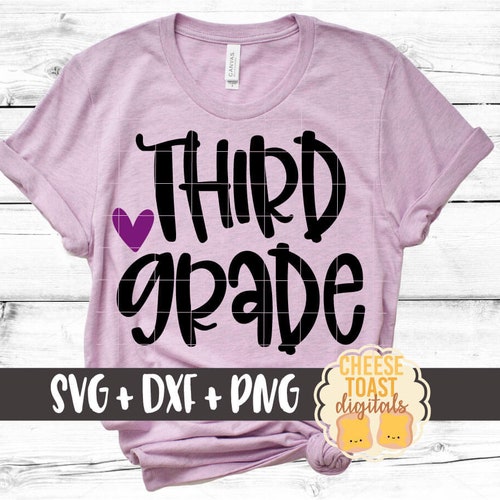 Hello Third Grade Svg Back to School Svg 3rd Grade Svg - Etsy