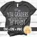 My 4th Graders Are on Point SVG PNG DXF Cut Files, Cactus, Back to ...