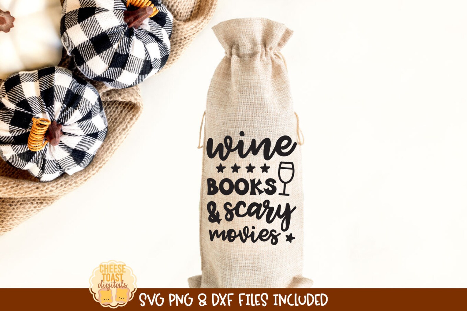 Book Club Halloween Wine Bag SVG Bundle Halloween Svg Book | Etsy