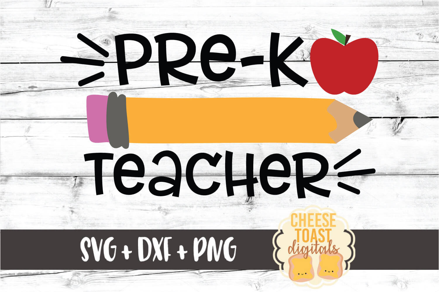 Pre-k Teacher SVG PNG DXF Cut Files, Back to School Shirt, First Day of ...
