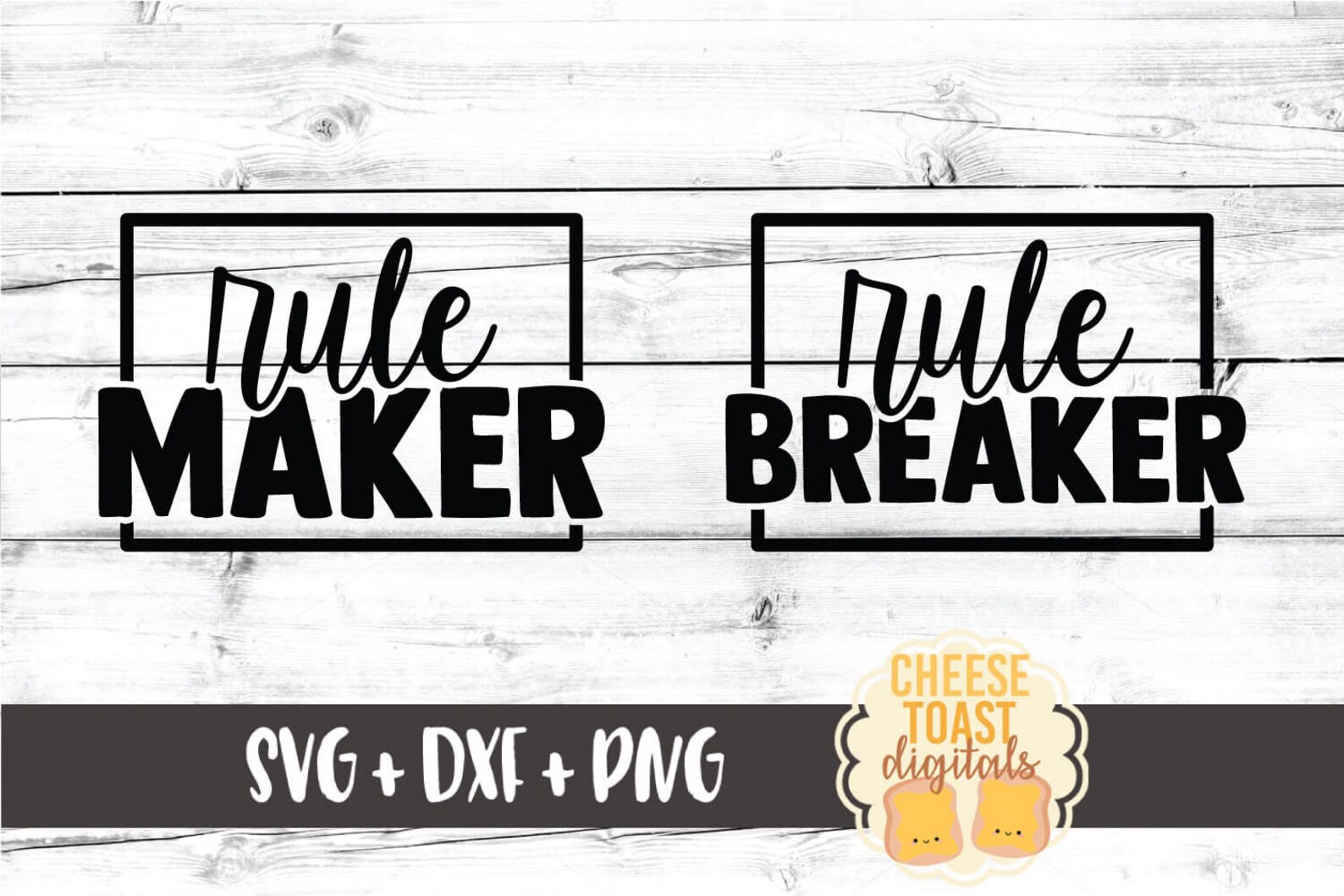 Rule Maker | Rule Breaker SVG PNG DXF Cut Files, Funny Dad and Son ...