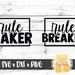 Rule Maker | Rule Breaker SVG PNG DXF Cut Files, Funny Dad and Son ...