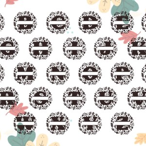 Fall Monogram Alphabet SVG PNG DXF Cut Files Autumn Alphabet - Etsy